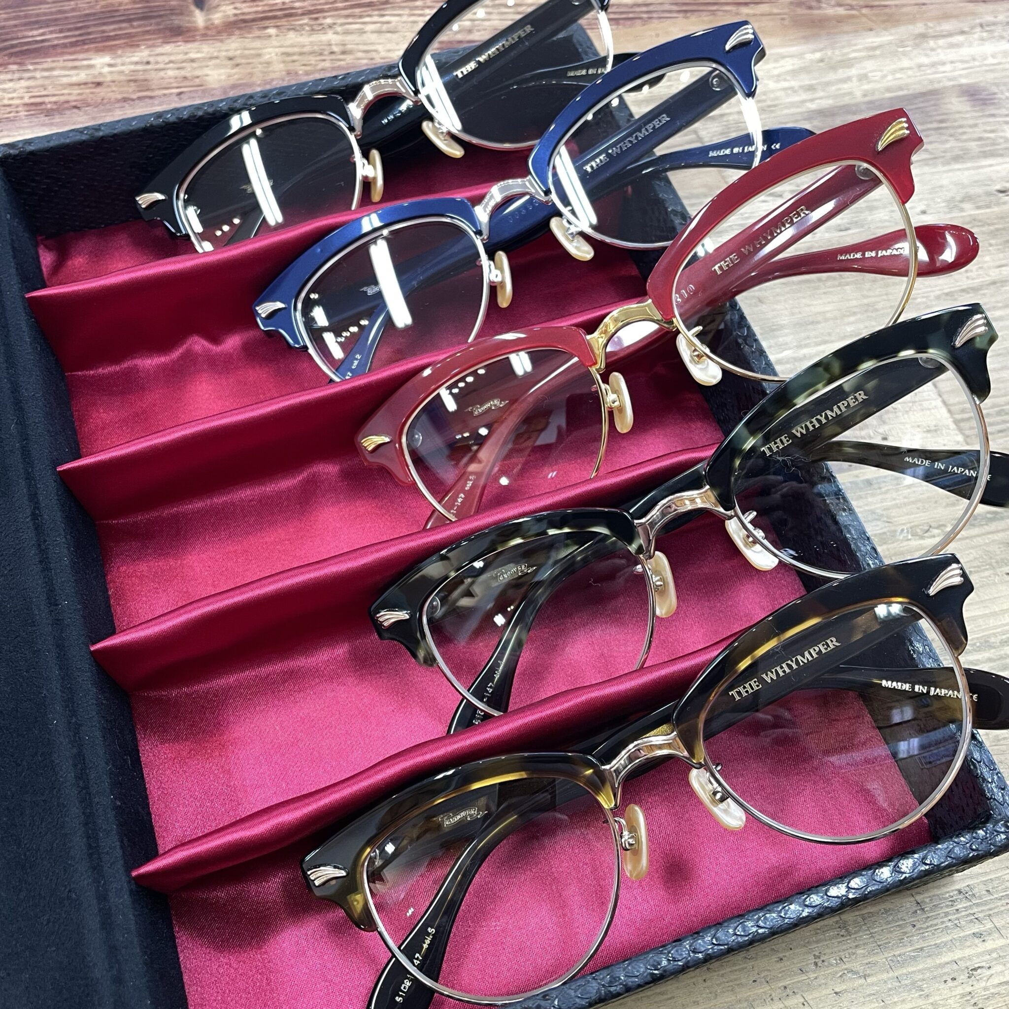 グルーバー THE WHYMPERの5色が揃いました – 高円寺のメガネ屋さん powerspex BOSTON